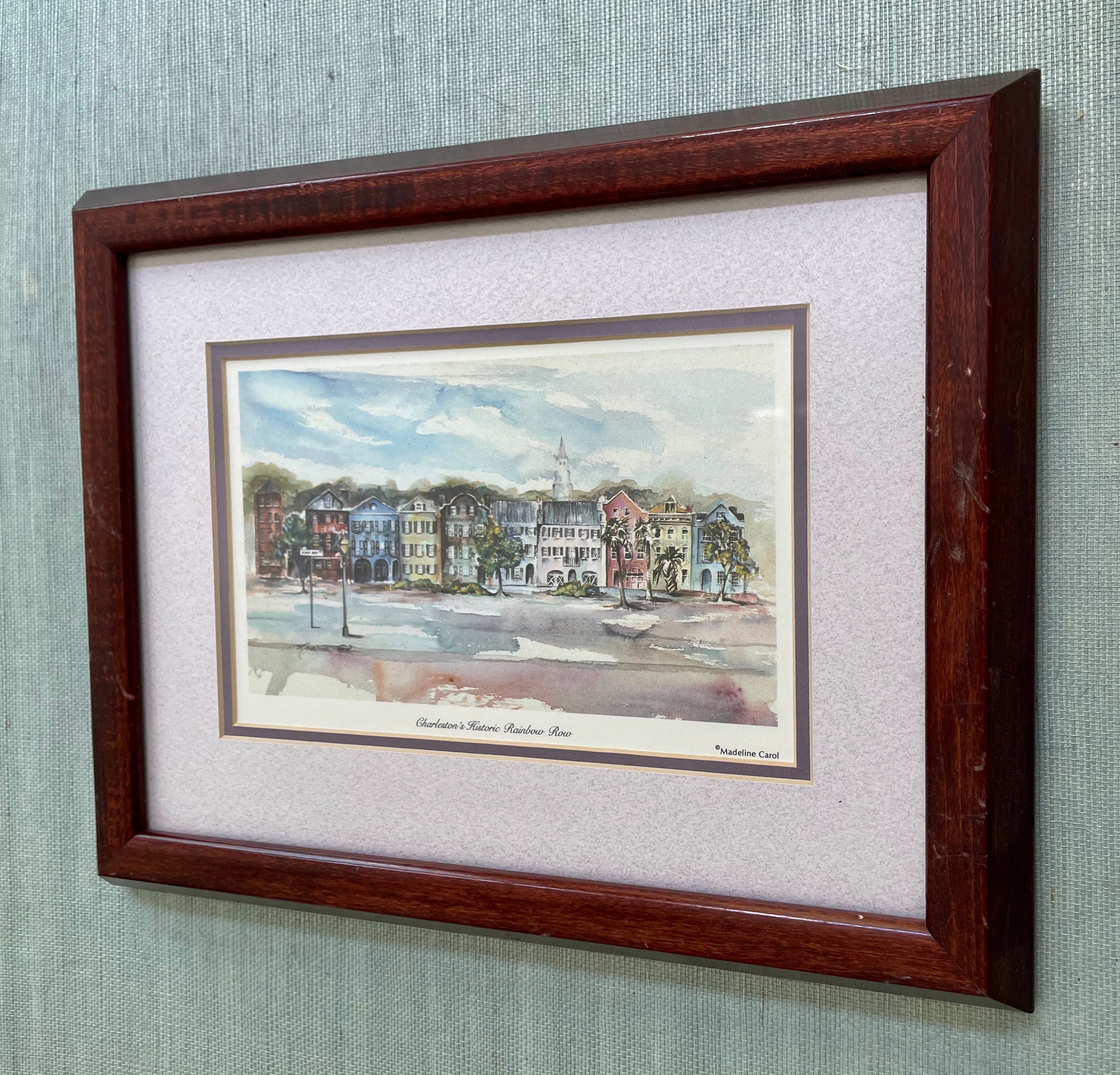 Madeline Carol . Charleston's Historic Rainbow Row . © Madeline Carol ...