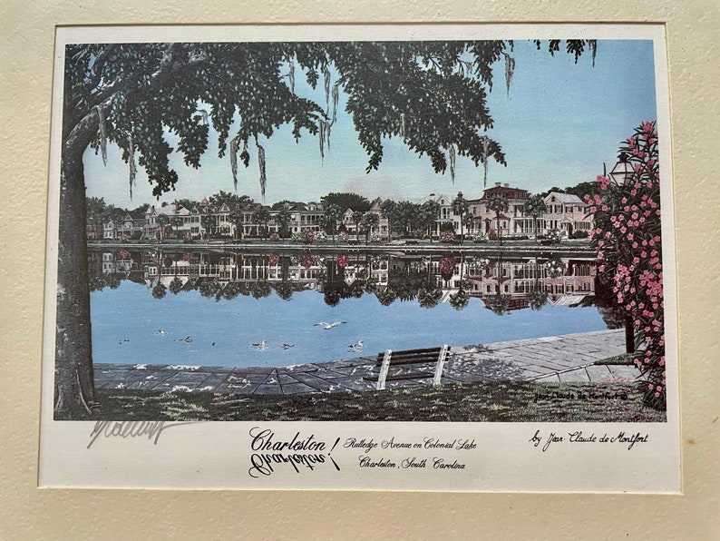 Jean Claude De Montfort Charleston Rutledge Avenue On Etsy