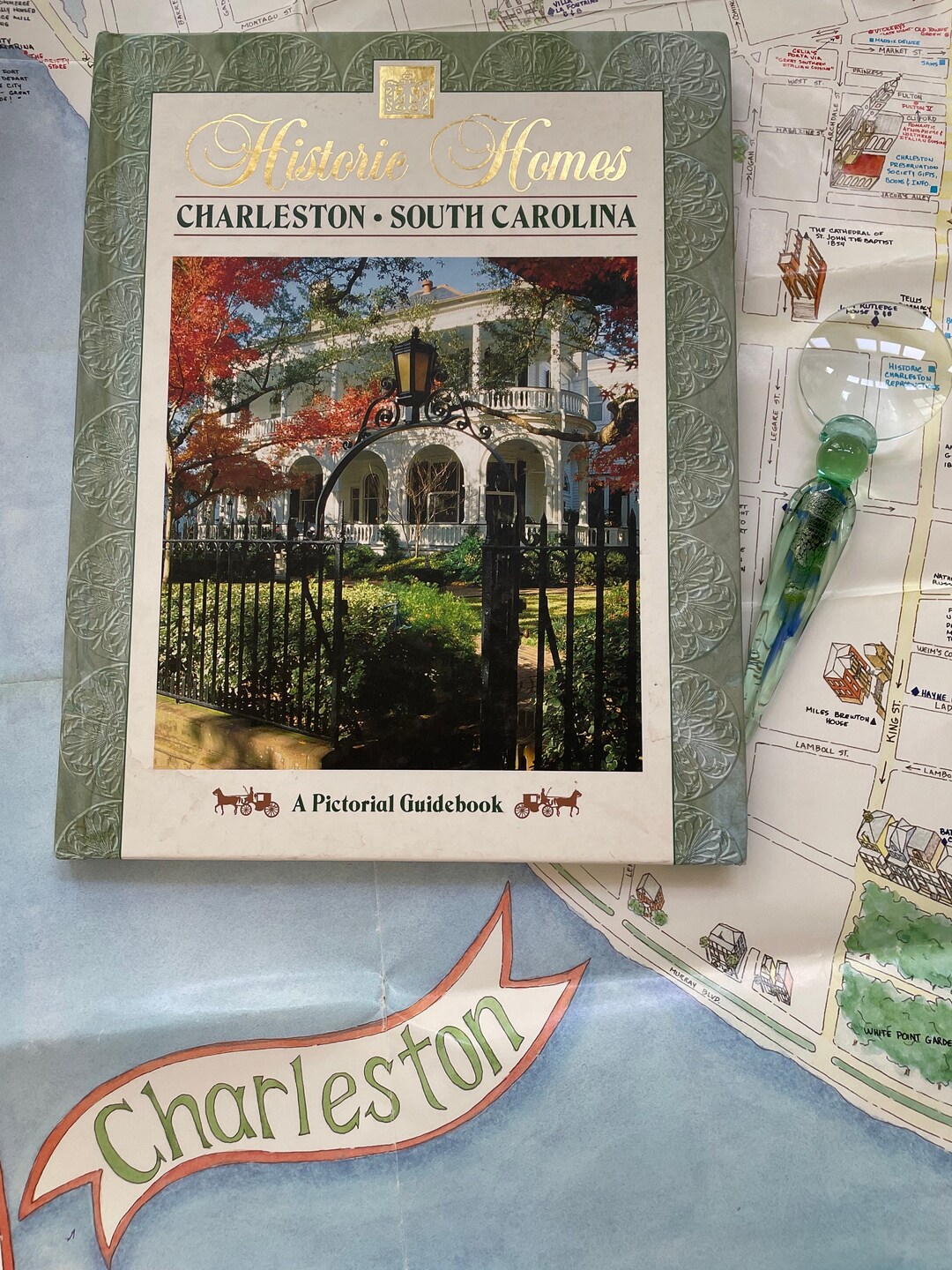 Historic Homes Charleston . Walking Tour of Charleston . Vintage ...