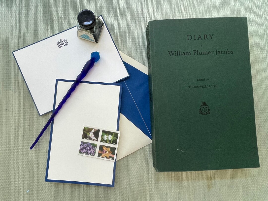 Diary of William Plumer Jacobs . Founder of Thornwell Orphange ...