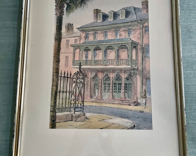 Julia Homer Wilson . Historic Dock Street Theatre . Charleston Artist ...