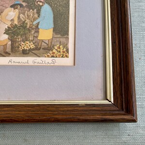 Ravenel Gaillard . "flower Ladies" . Print From Original Watercolor ...