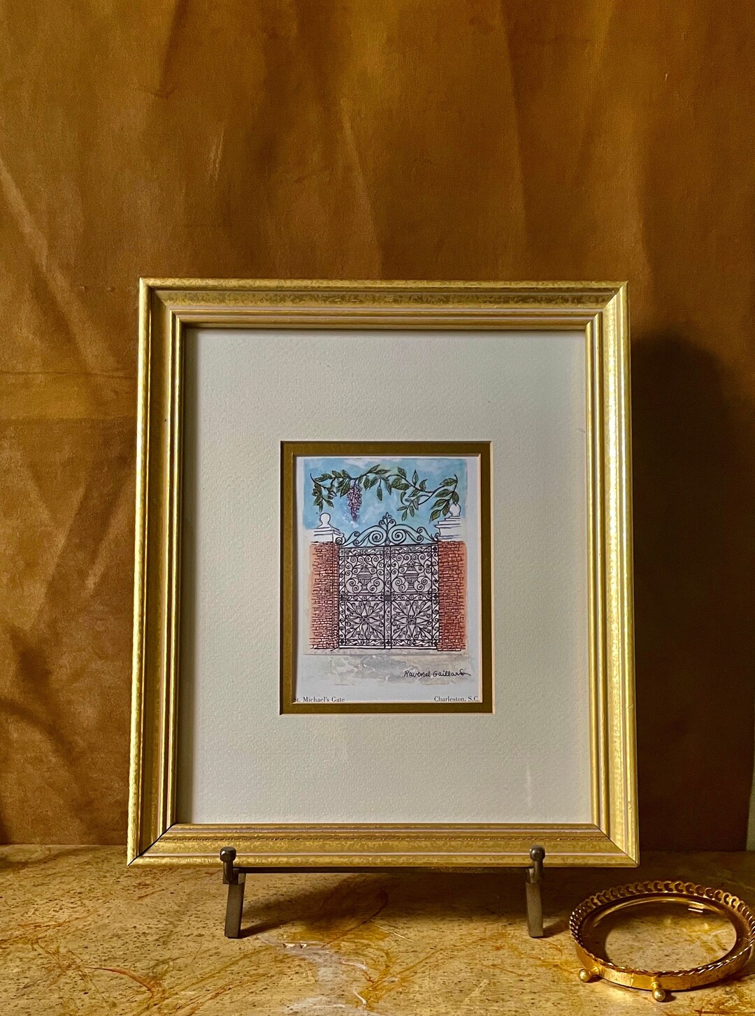 Charleston Art . Ravenel Gaillard . Lowcountry Artist Signed . Titled ...