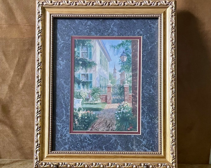 William Benecke . American Artist . Print From an Original Oil Painting ...