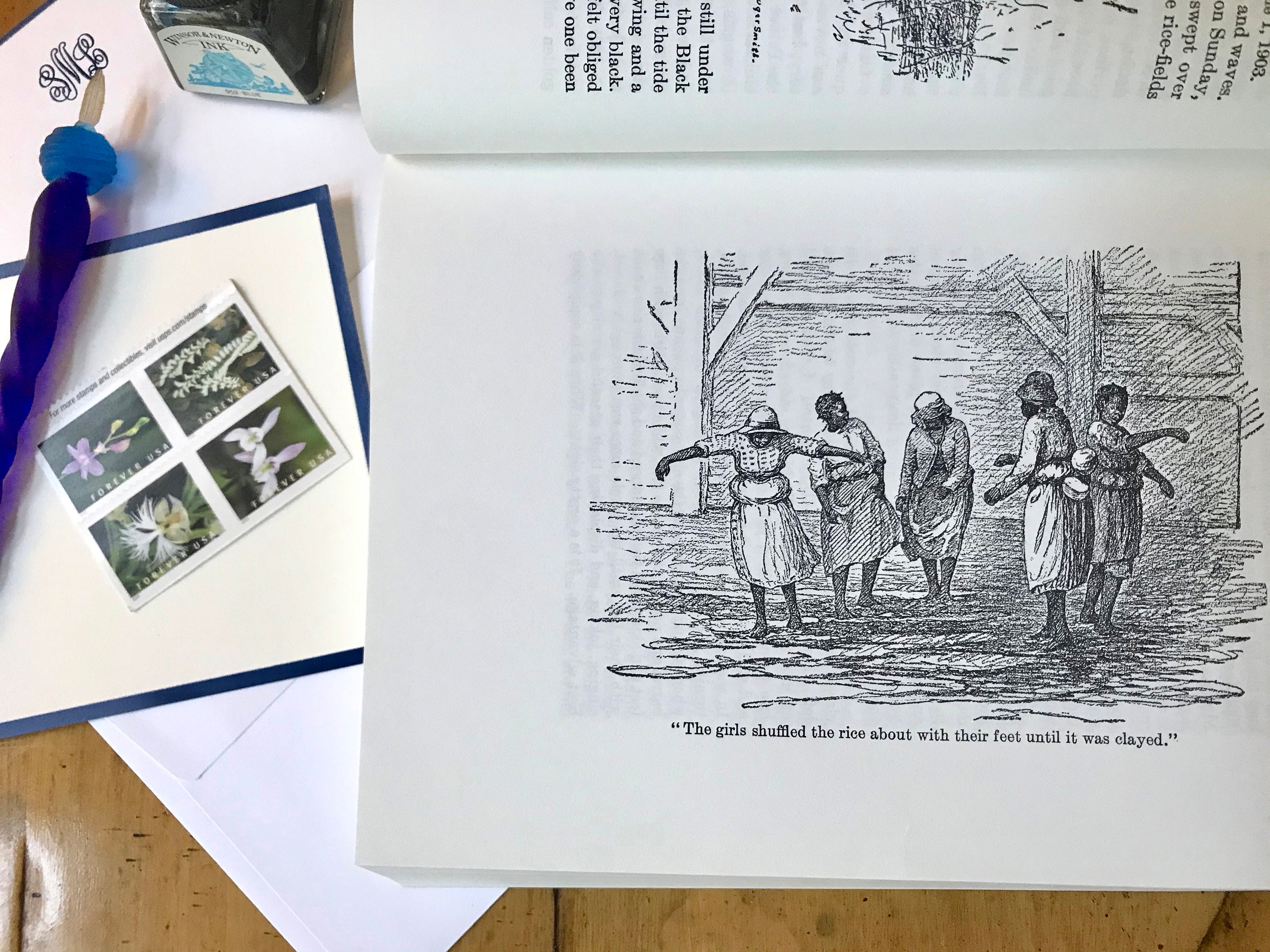 A Woman Rice Planter . Elizabeth Allston Pringle . 1992 - Etsy