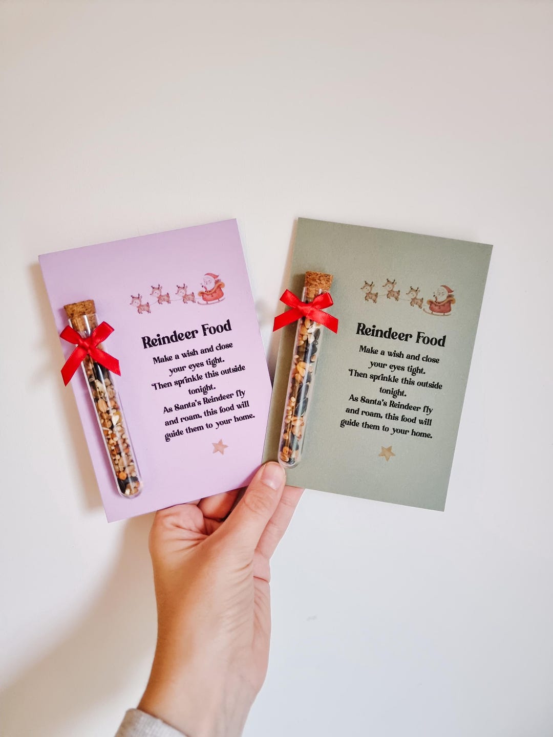 Reindeer Food, Christmas Eve Box Filler, Magic Reindeer Food, Food for ...