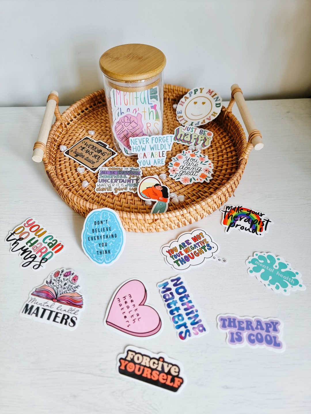 Mental Health Matters Stickers Laptop, Water Bottles, Journals ...