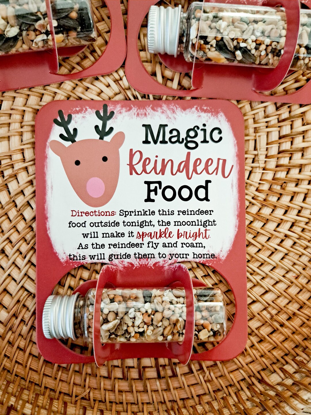 Magic Reindeer Food, Christmas Eve Box Filler, Eco-friendly Reindeer ...
