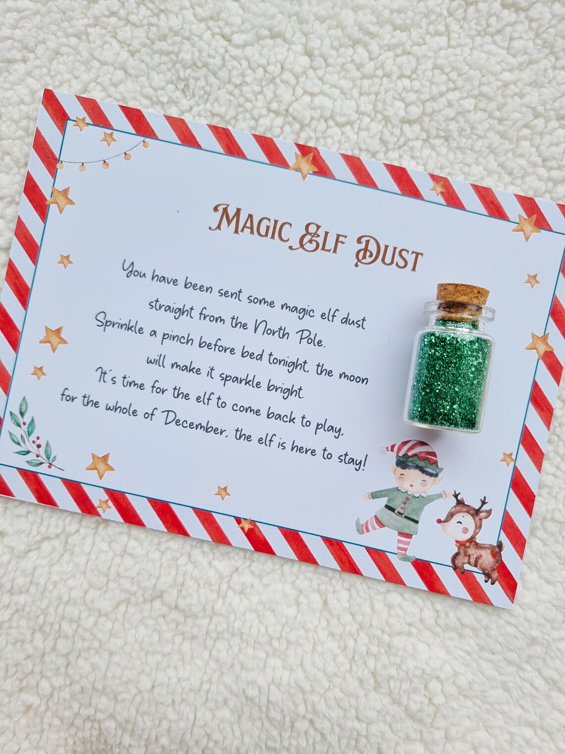 Magic Elf Dust, Elf Arrival, Christmas Magic - Etsy