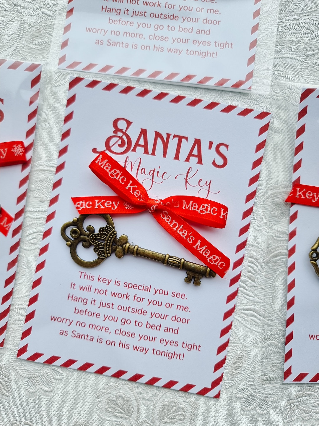 Santas Magic Key Christmas Eve Box Filler - Etsy