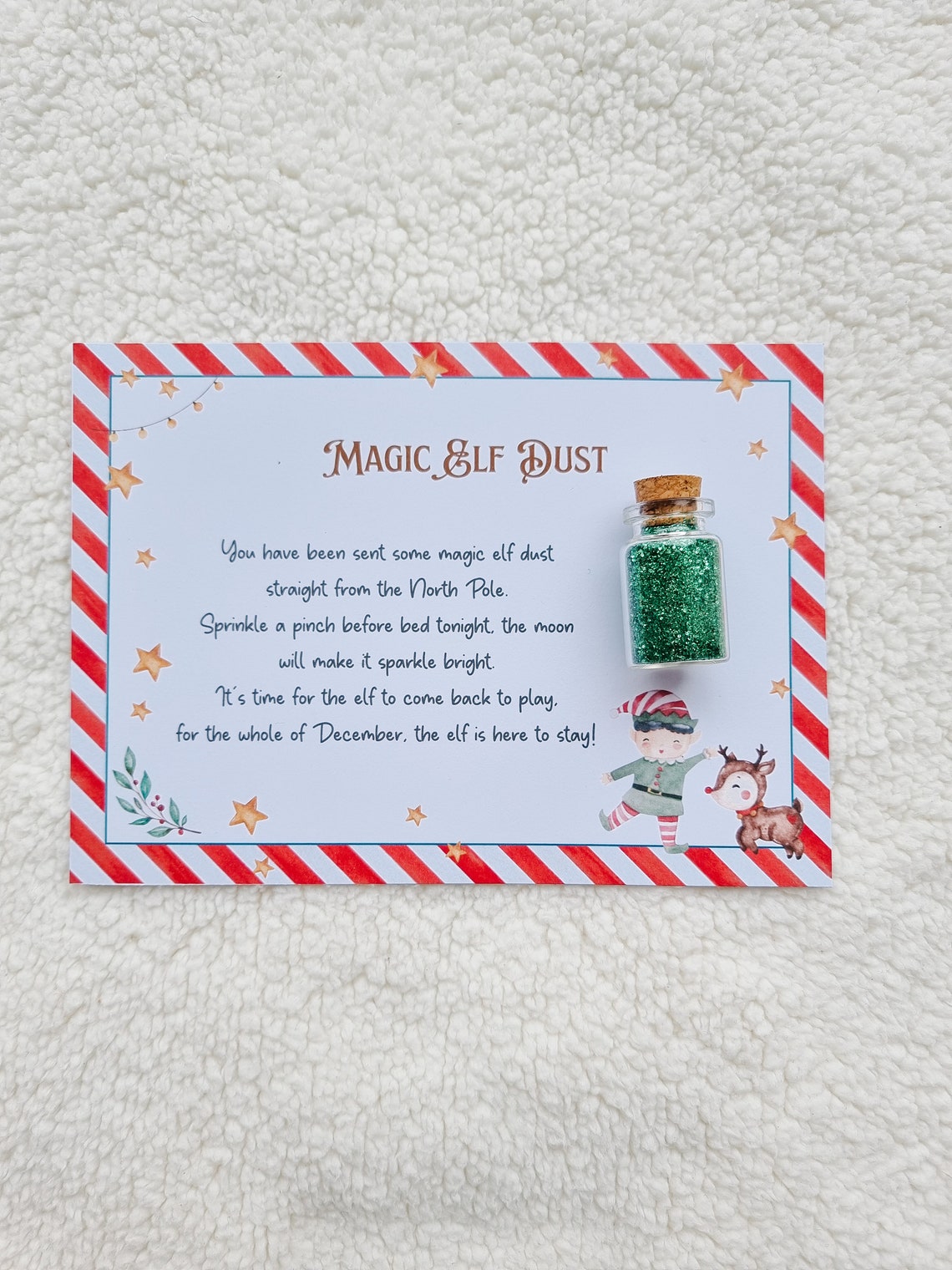 Magic Elf Dust, Elf Arrival, Christmas Magic - Etsy