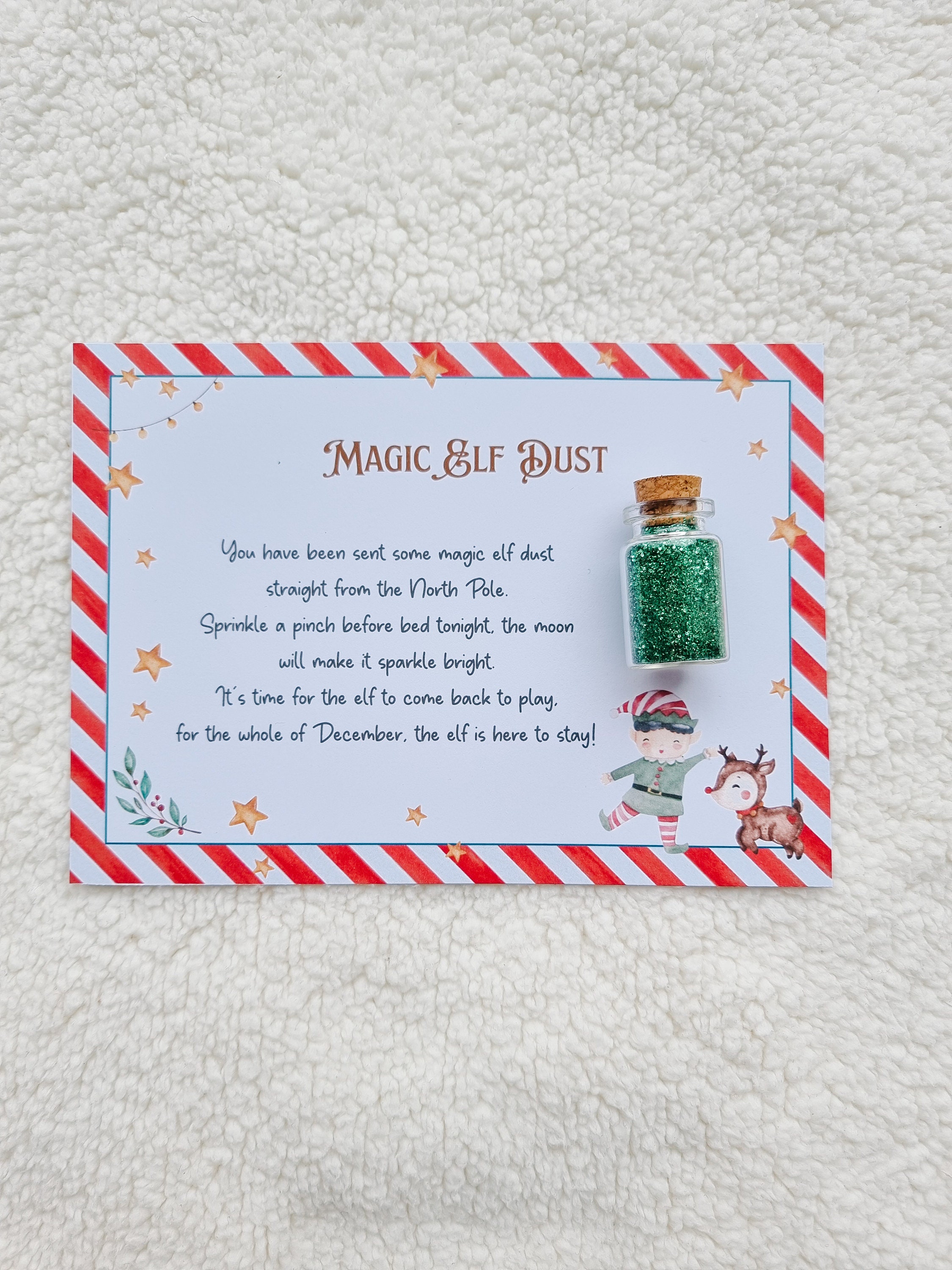 Magic Elf Dust, Elf Arrival, Christmas Magic - Etsy