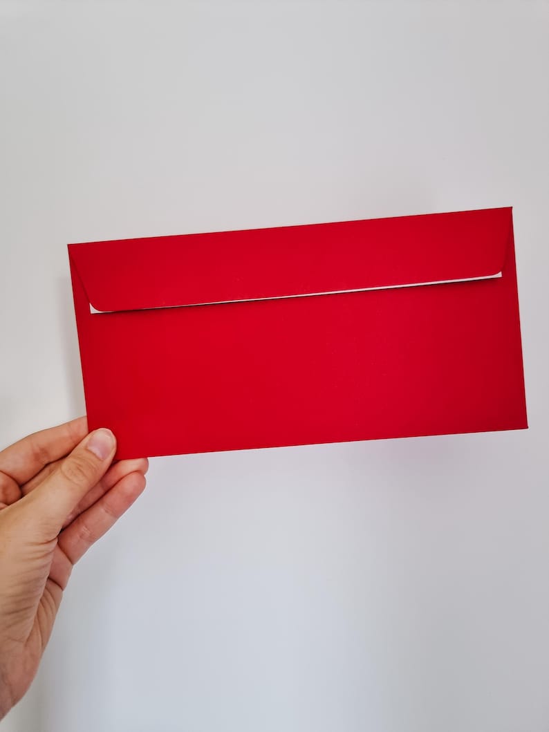 Personalised Christmas Gift Envelopes, Money Wallet, Voucher Gift ...