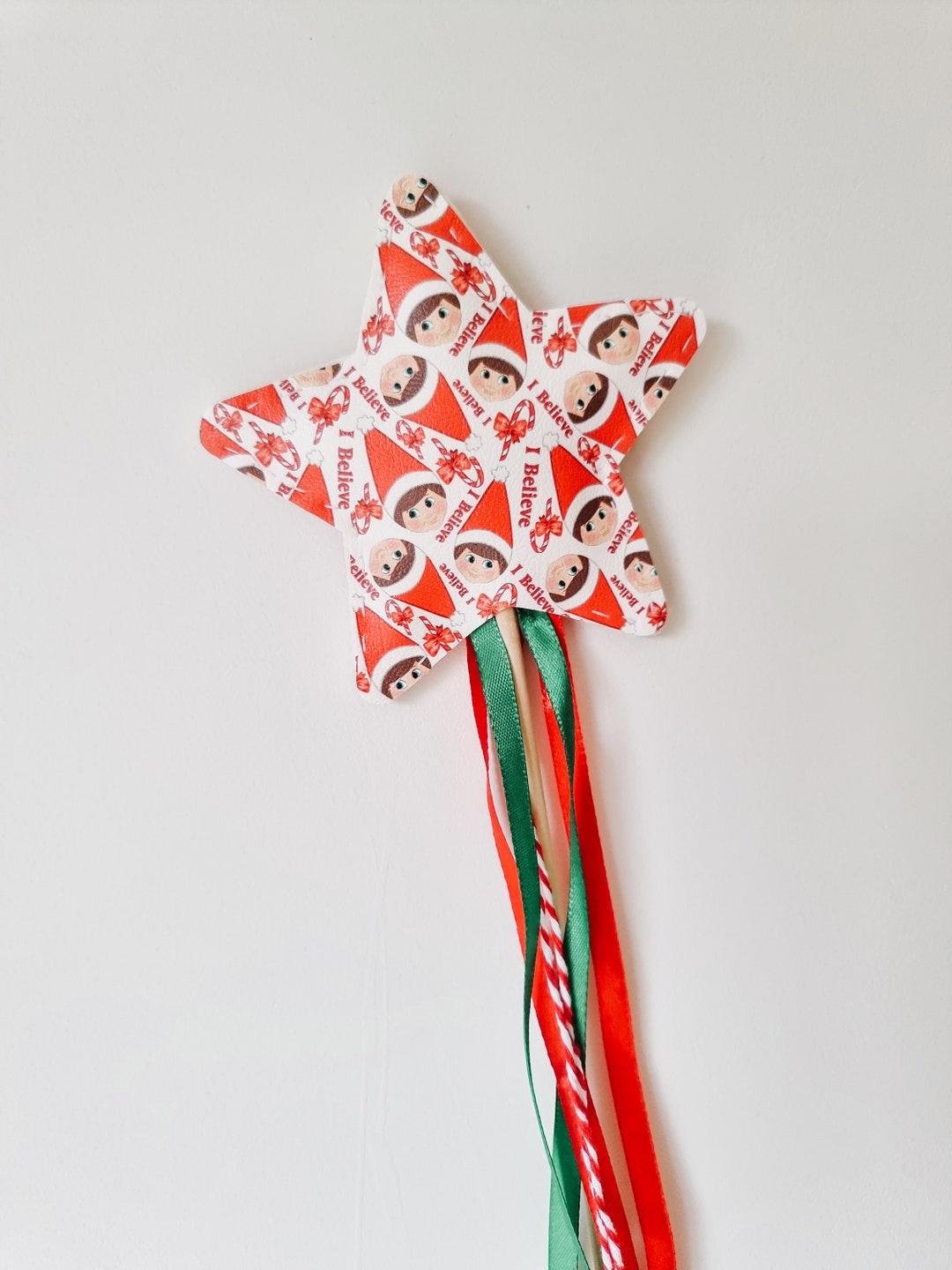 Elf Wand Elf Arrival Christmas Gift December I'm Back - Etsy