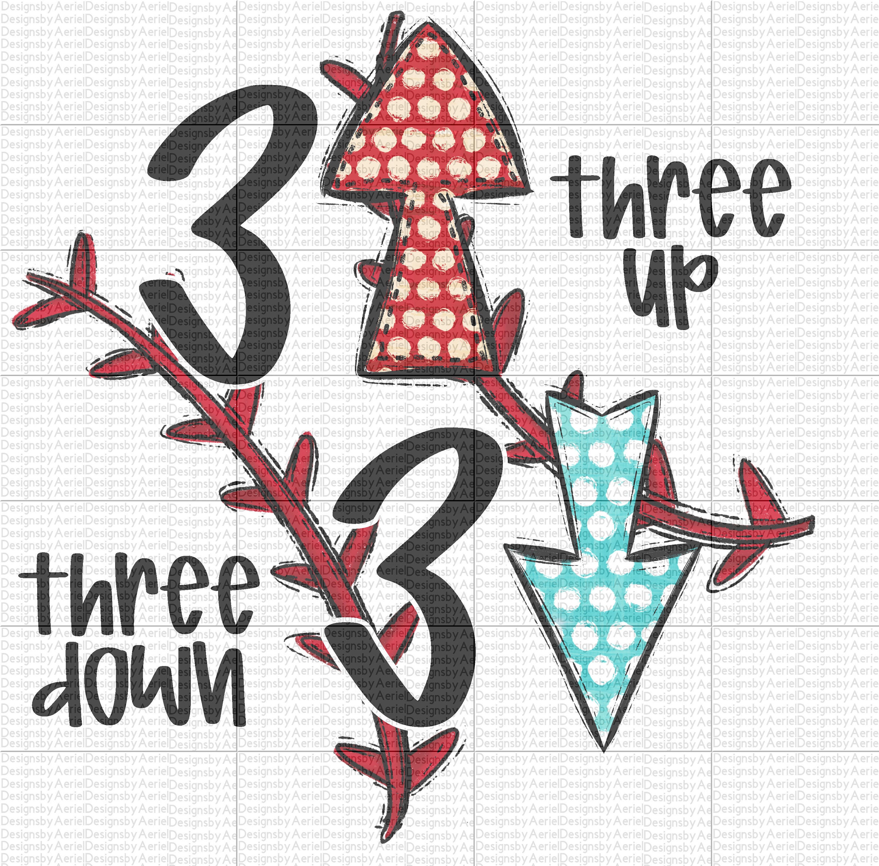 3 up 3 Down - PNG - Baseball Life - Softball Life - Etsy