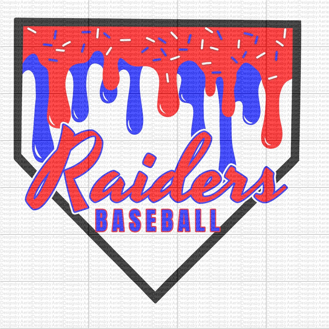 Raiders Baseball - Home Run - Batter up - Sublimation - Digital ...