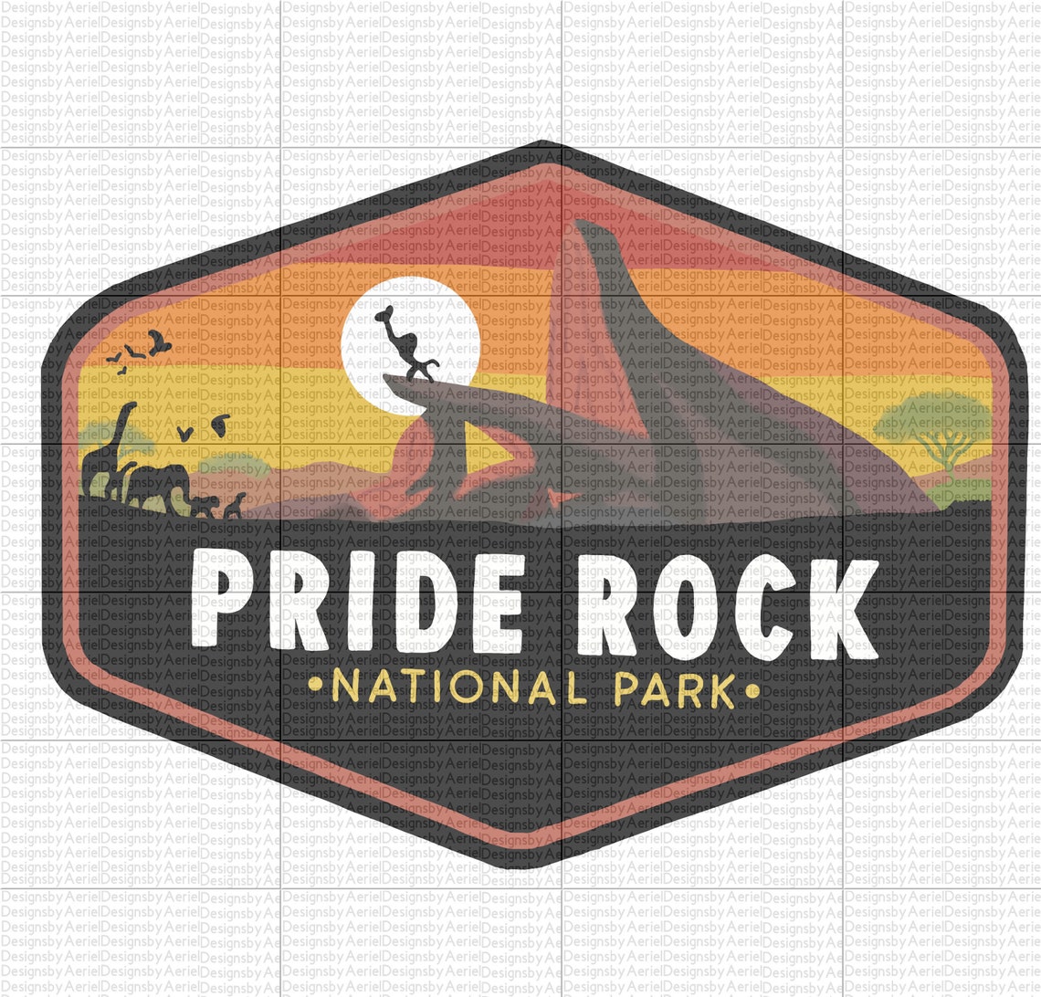 Pride Rock - Lion King - PNG - Sublimation - Etsy