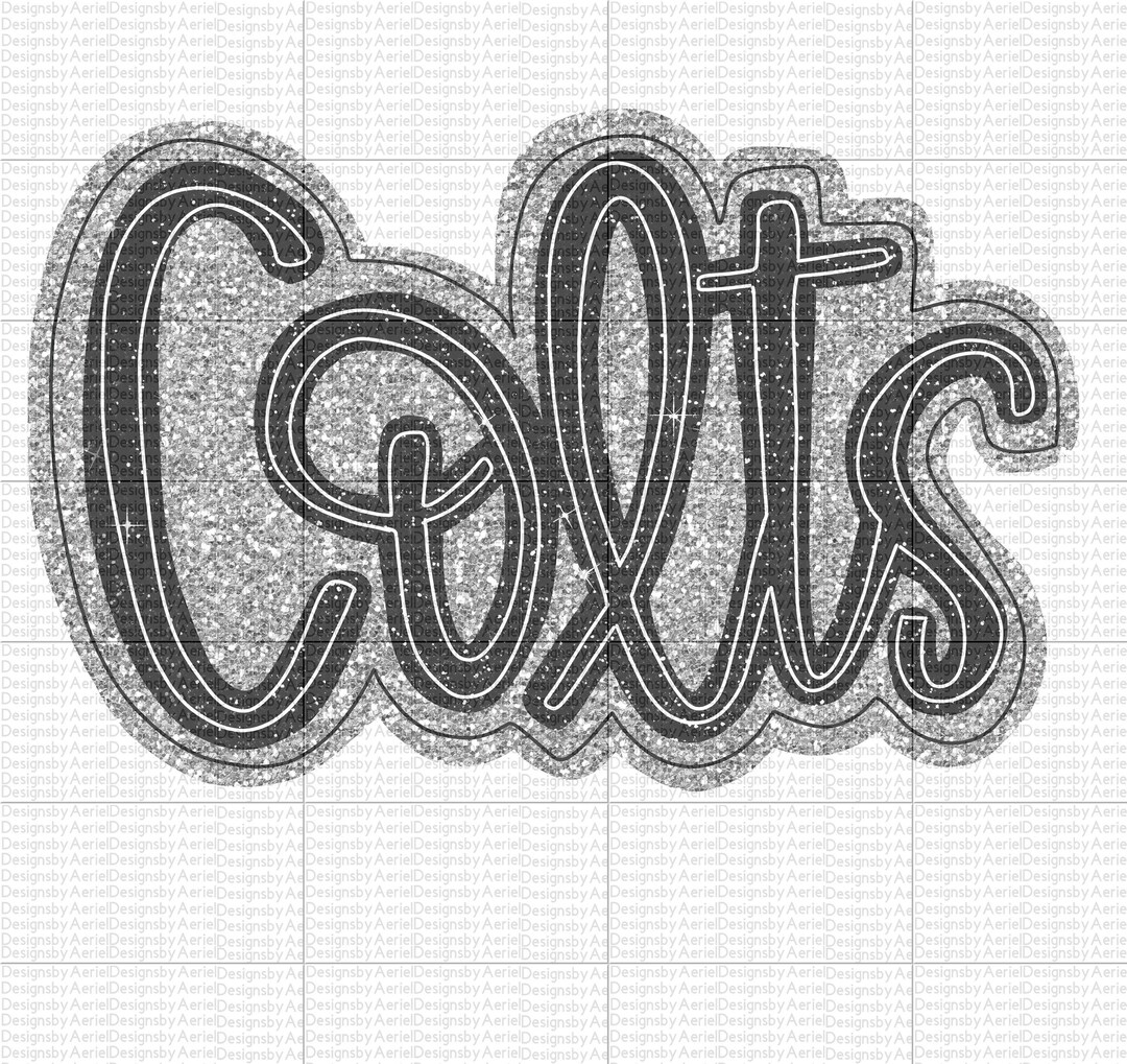 Colts Digital Download - PNG - Sublimation - Team Spirit - Team Mascot ...