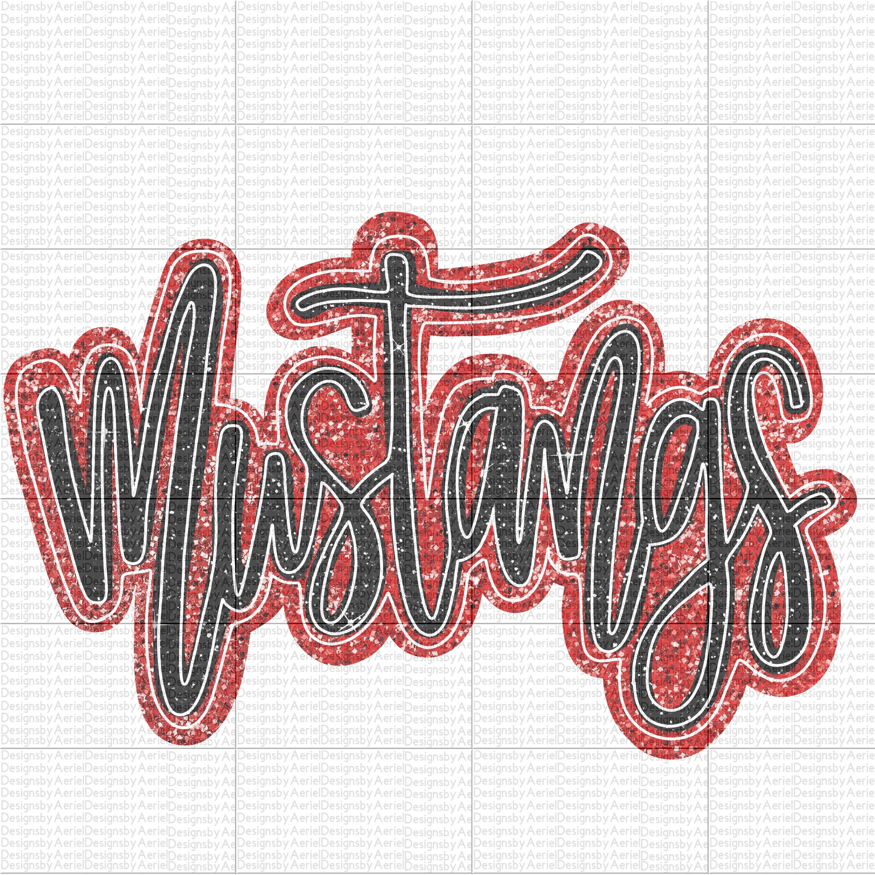 Mustangs - Stang - Digital Download - PNG - Lets Go Boys - Faux ...