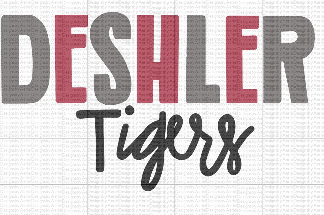 Deshler Tigers - Lets Go Tigers - Alabama - Digital Download - PNG ...