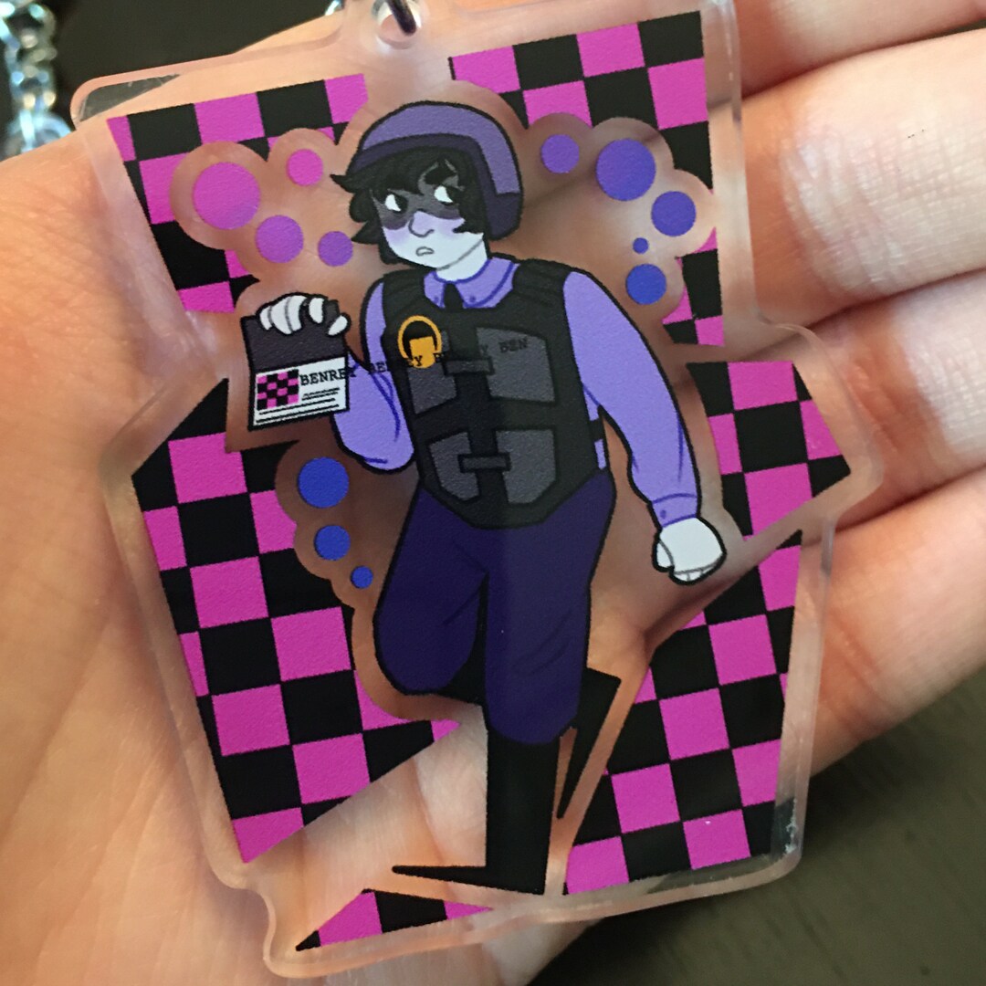 2.5 HLVRAI Benry Acrylic Charms PREORDER - Etsy