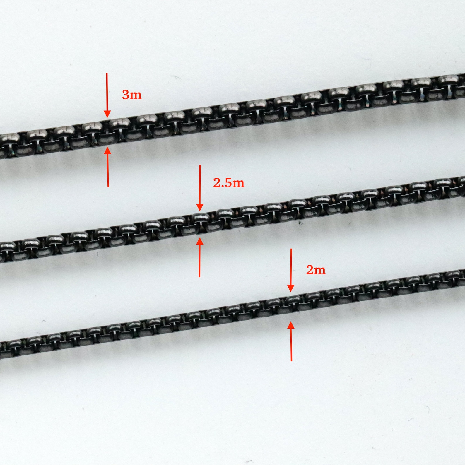 Black Stainless Steel Box Chain Necklace Bar Chain Military Tag ...