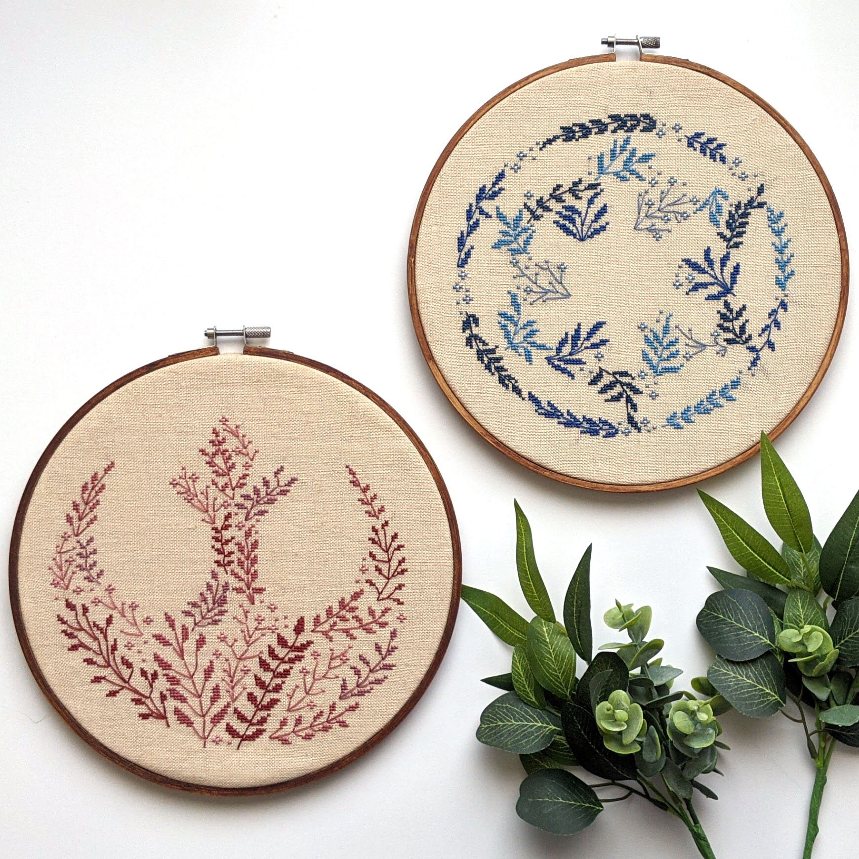 Botanical Empire Cross Stitch Pattern digital Instant | Etsy