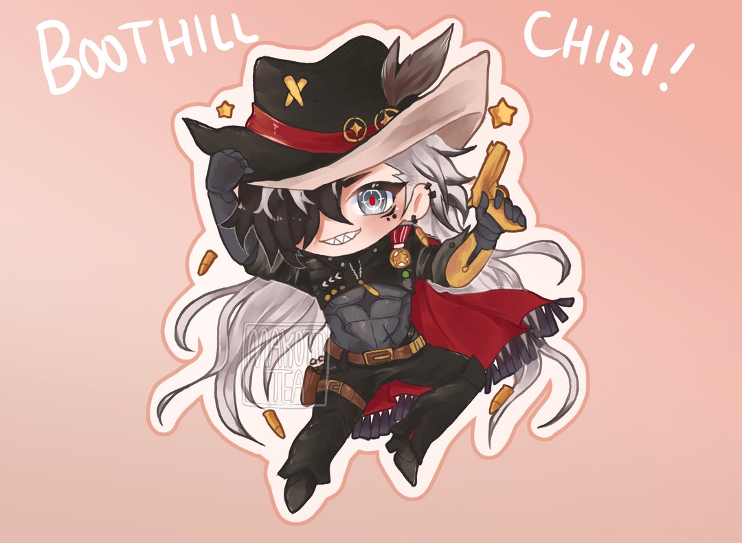 Boothill Honkai Star Rail Chibi Keychain - Etsy