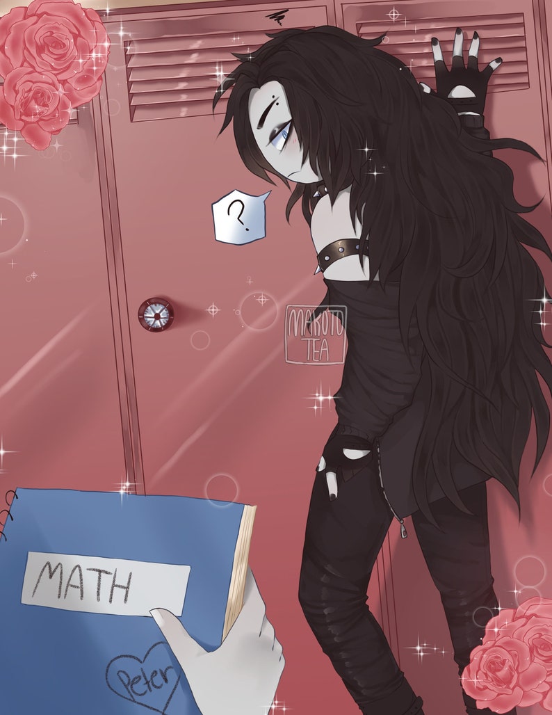 YBF Goth Peter Fanart Print Poster - Etsy