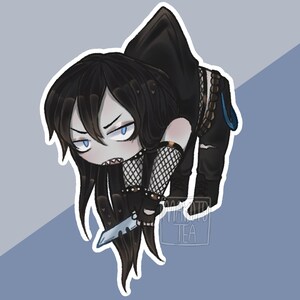 PRE-ORDER Ybf Peter and Goth Peter Chibi Acrylic Charms - Etsy