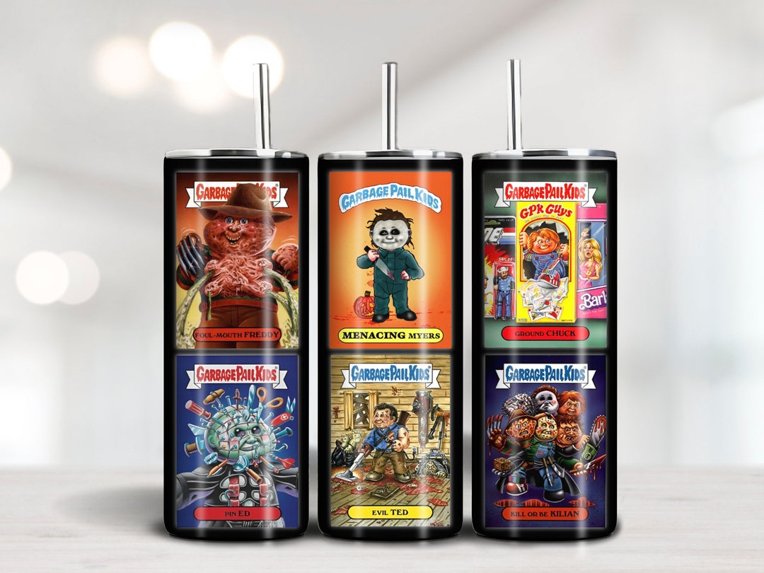 Horror Movie Cabbage Patch Kids 20oz Tumbler With Lid and Straw ...