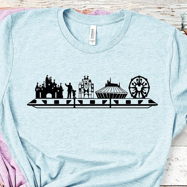 Disneyland Ride Shirts - Etsy