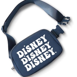 Retro Groovy Disney Belt Bag/disney Belt Bag/disney Crossbody/disney ...