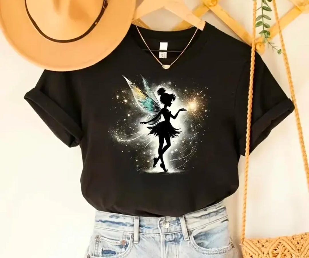 Tinkerbell in Spotlight Unisex Shirt/disney Tinkerbell Shirt/peter Pan ...