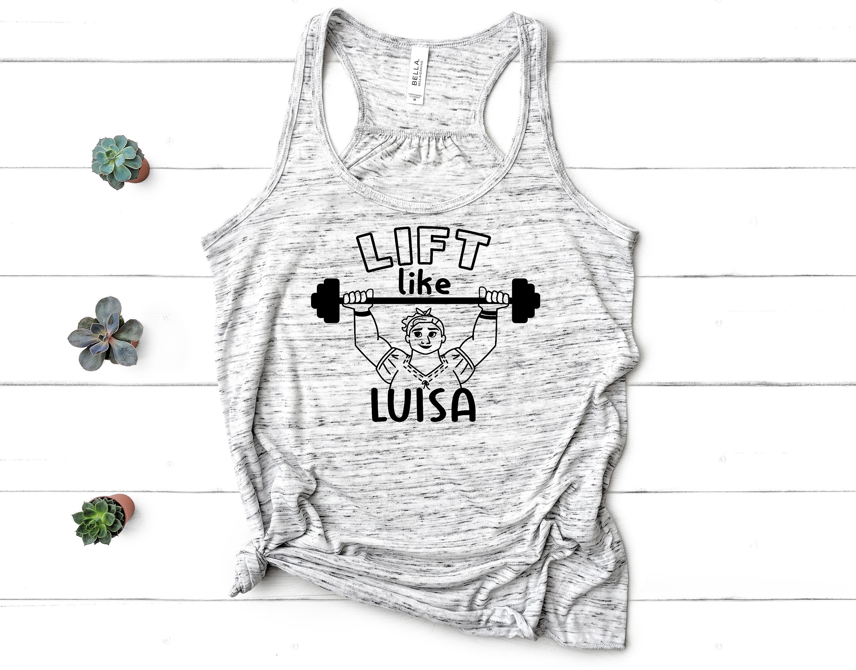 Lift Like Luisa Encanto Inspired Tank or T-shirt/encanto Shirt/madrigal ...