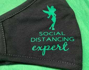 Tinkerbell Glitter White Mask Tinkerbell Mask Disney's - Etsy