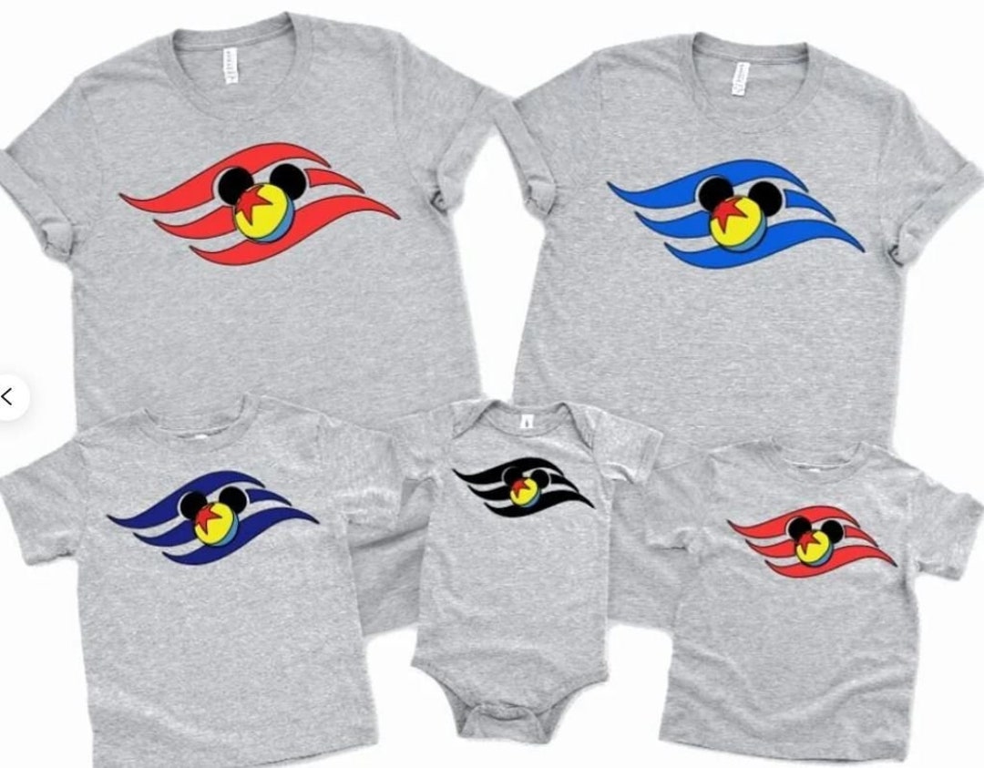 Disney Cruise Pixar at Sea Shirt/matching Disney Cruise Shirt/disney ...