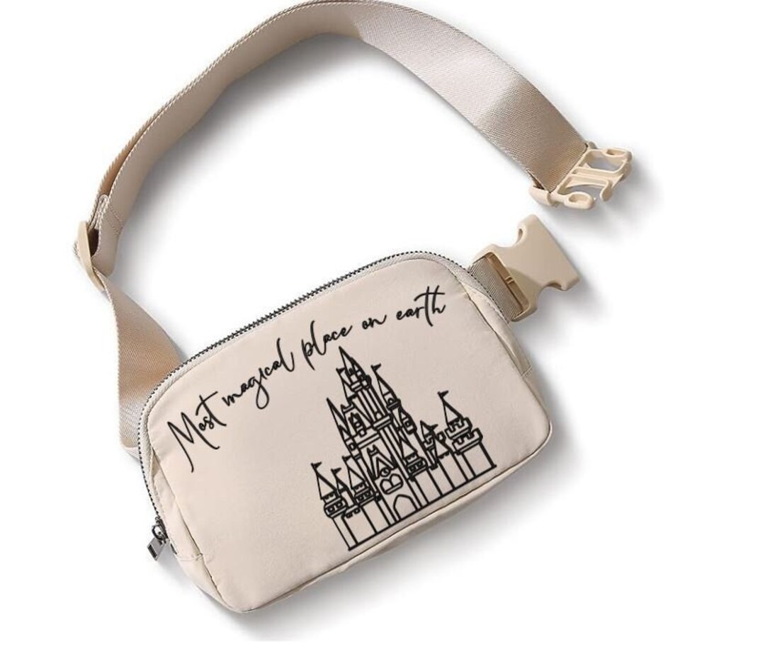 Most Magical Place on Earth Belt Bag/disney Belt Bag/disney Crossbody ...