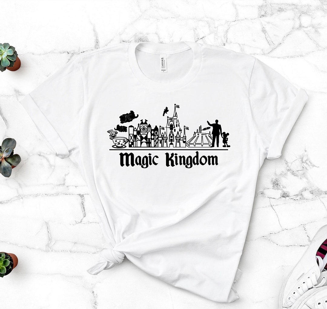 Magic Kingdom Skyline Unisex Shirt/matching Park Shirts/disney Trip ...