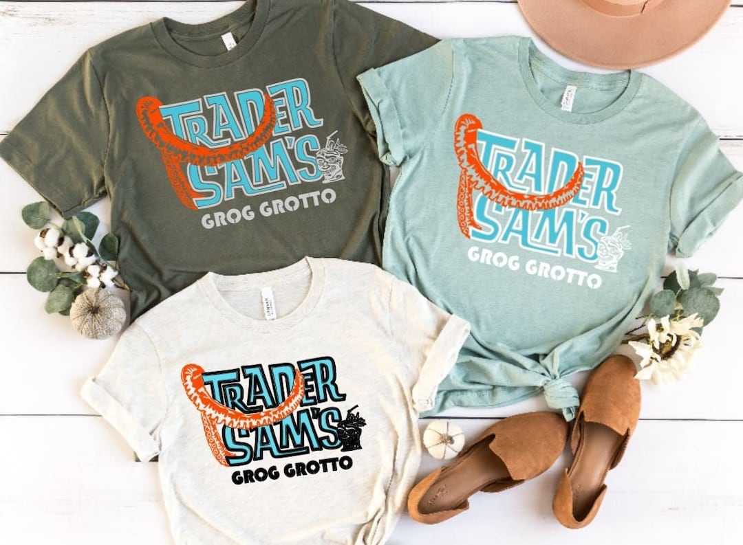 Trader Sams Grotto Grog Bar Unisex Shirt/disney Day Drinking Shirt ...