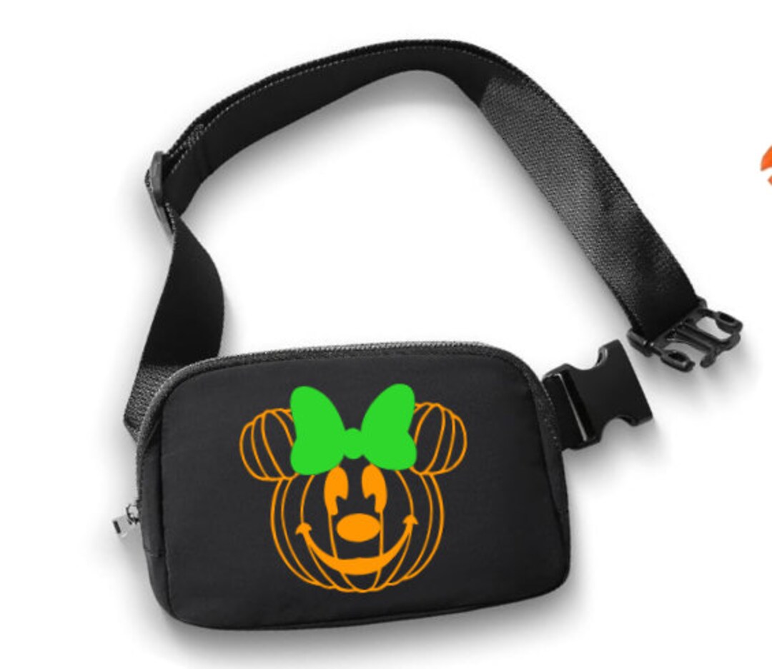 Pumpkin Minnie Belt Bag/disney Belt Bag/disney Crossbody/disney Trip ...