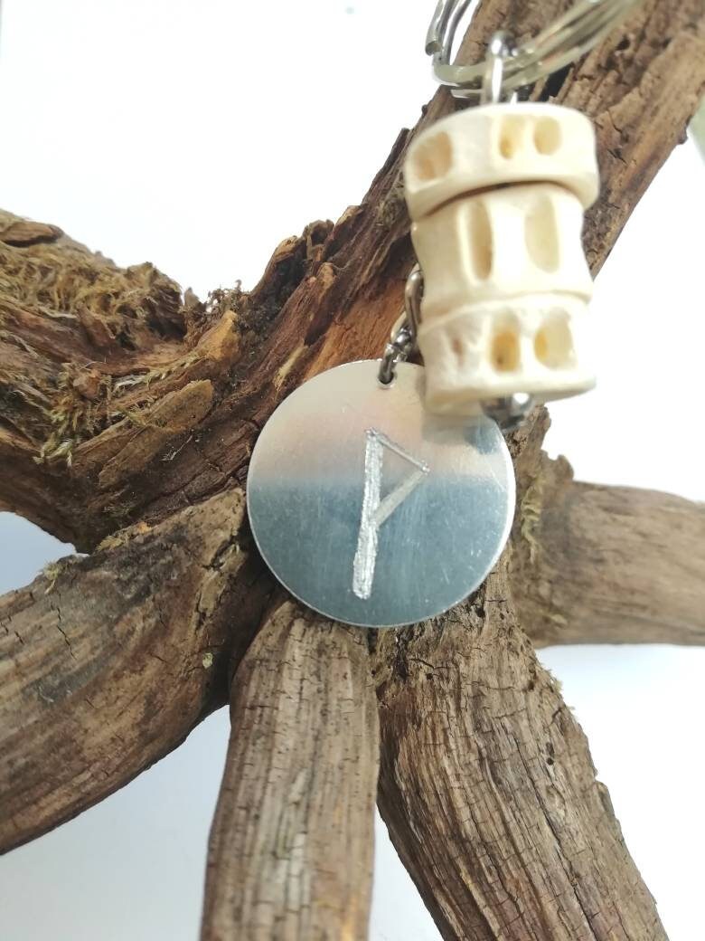 Keyring for him viking key ring viking key chain gift | Etsy