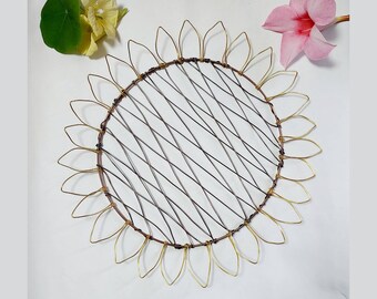 Sunflower Wire Art - Etsy