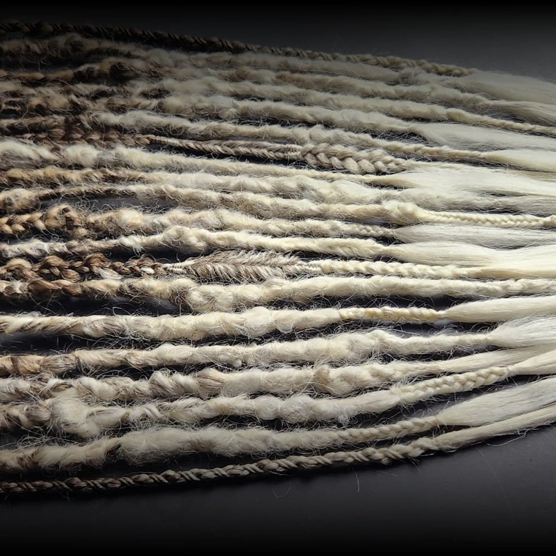 Wool Dreadlock Extensions - Etsy