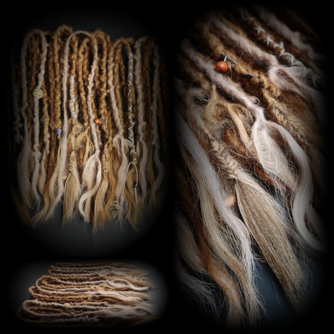 Custom Textured Wool Dreads prices Shown Are per Individual Dread ...