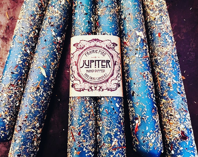 Jupiter Ritual Handmade Beeswax Candles - Etsy