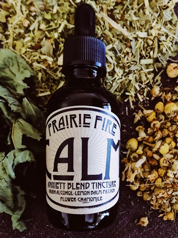Calm Tincture for Anxiety and Stress | Etsy
