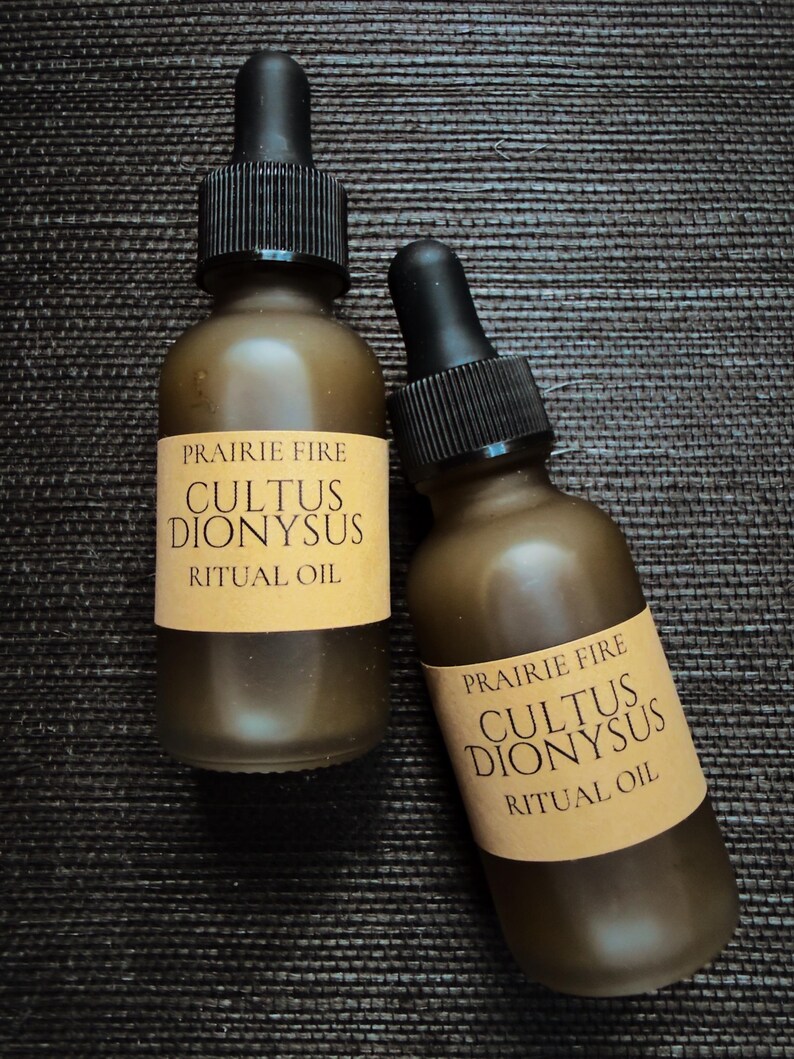 CULTUS DIONYSUS Ritual Oil - Etsy