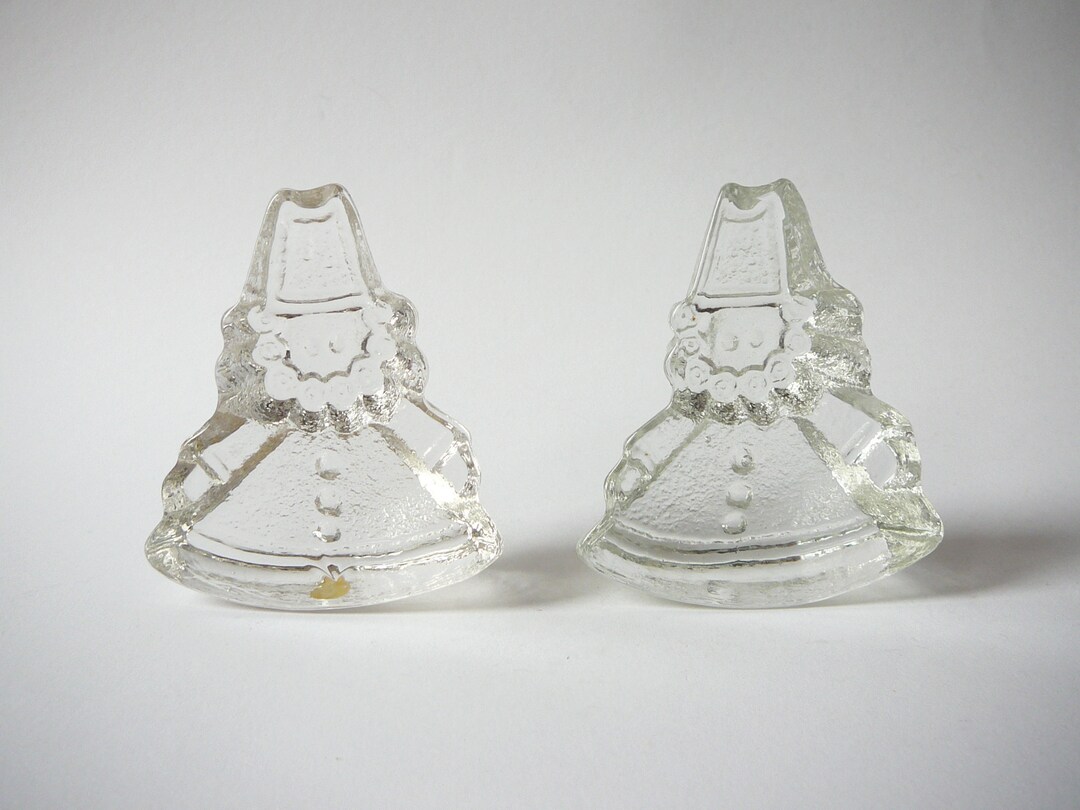 Father Christmas Goebel Glass Germany Paperweight Christmas Elf Winter ...