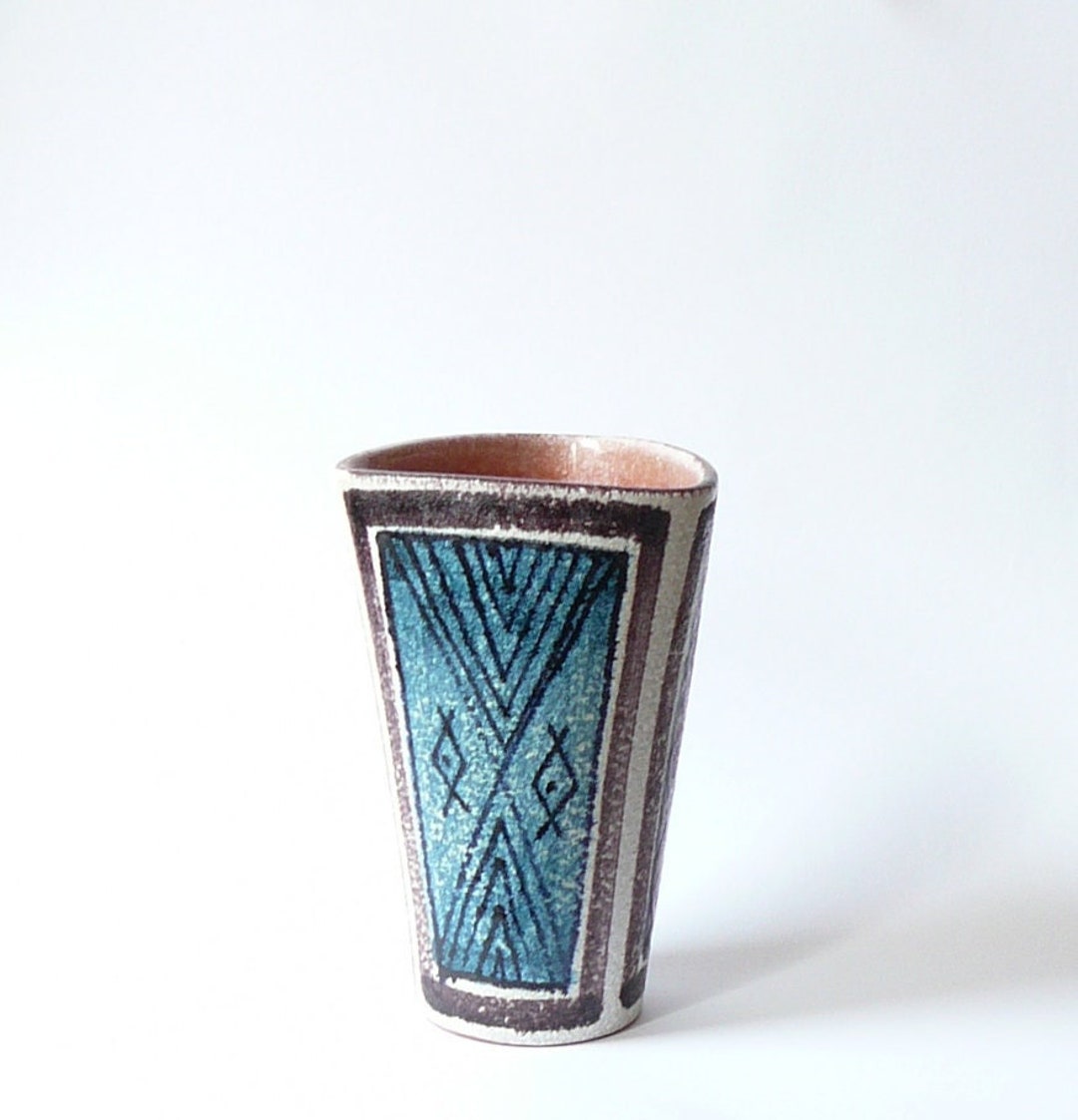 Vaso Arnold Zahner Rheinfelden vintage della metà del secolo - Etsy Italia